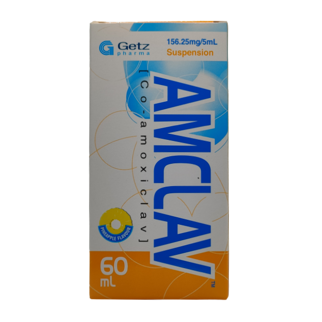 Amclav Suspension 156.25mg – Dawaabhi
