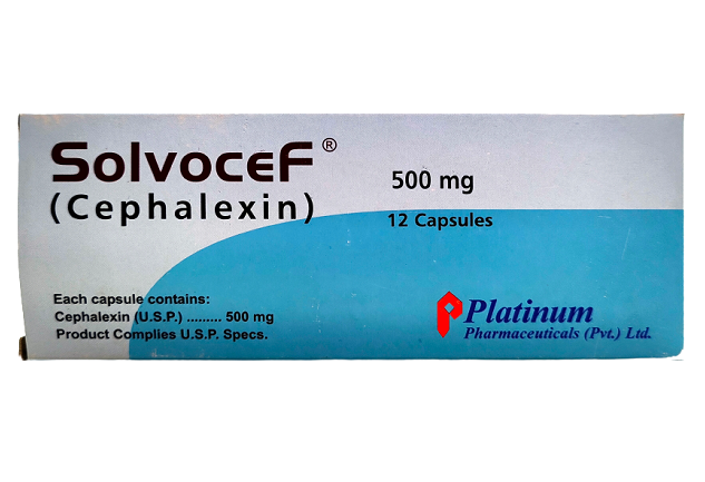 Solvocef Capsule 500mg – Dawaabhi